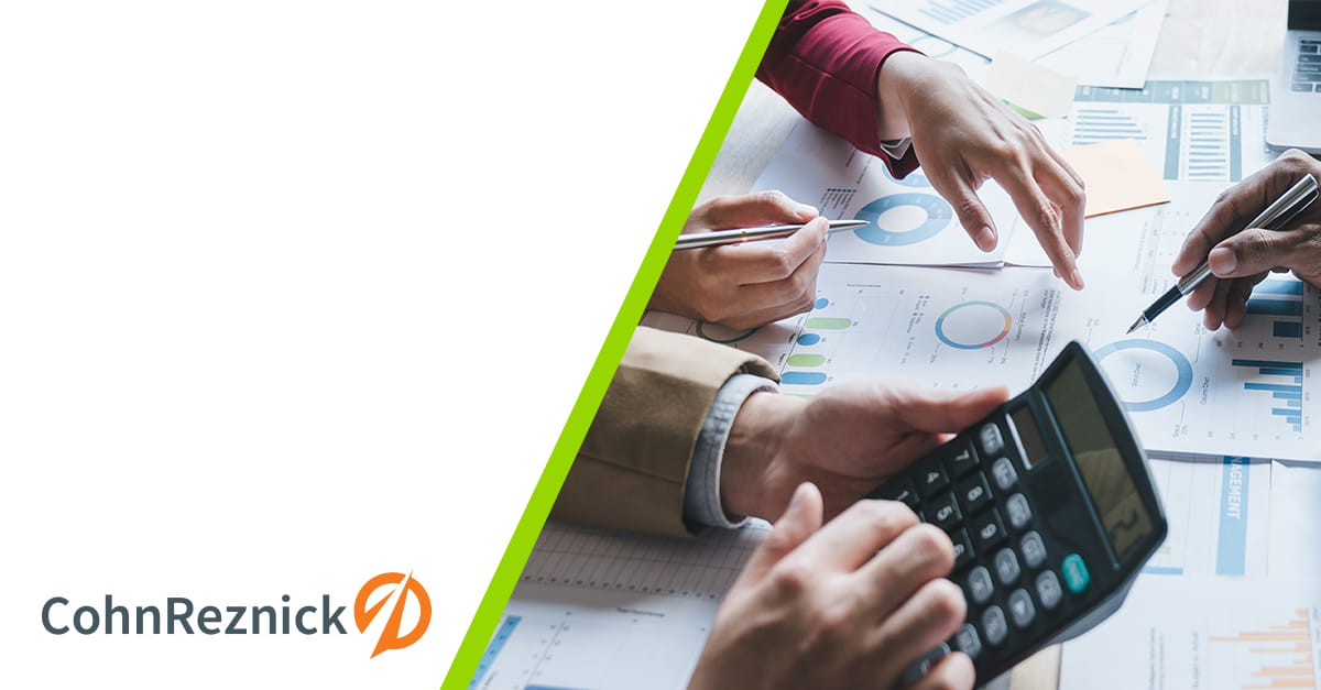 Tax Accounting Services | ASC 740 Income Tax Reporting - CohnReznick