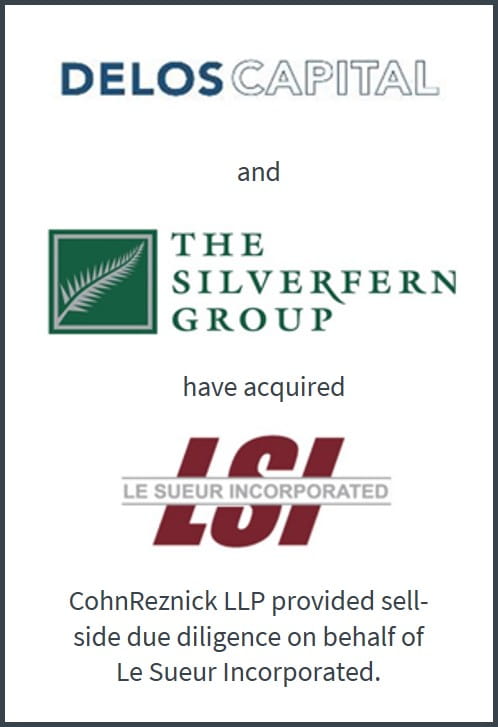 Transactions Merger & Acquisitions Advisory Services Firm - CohnReznick